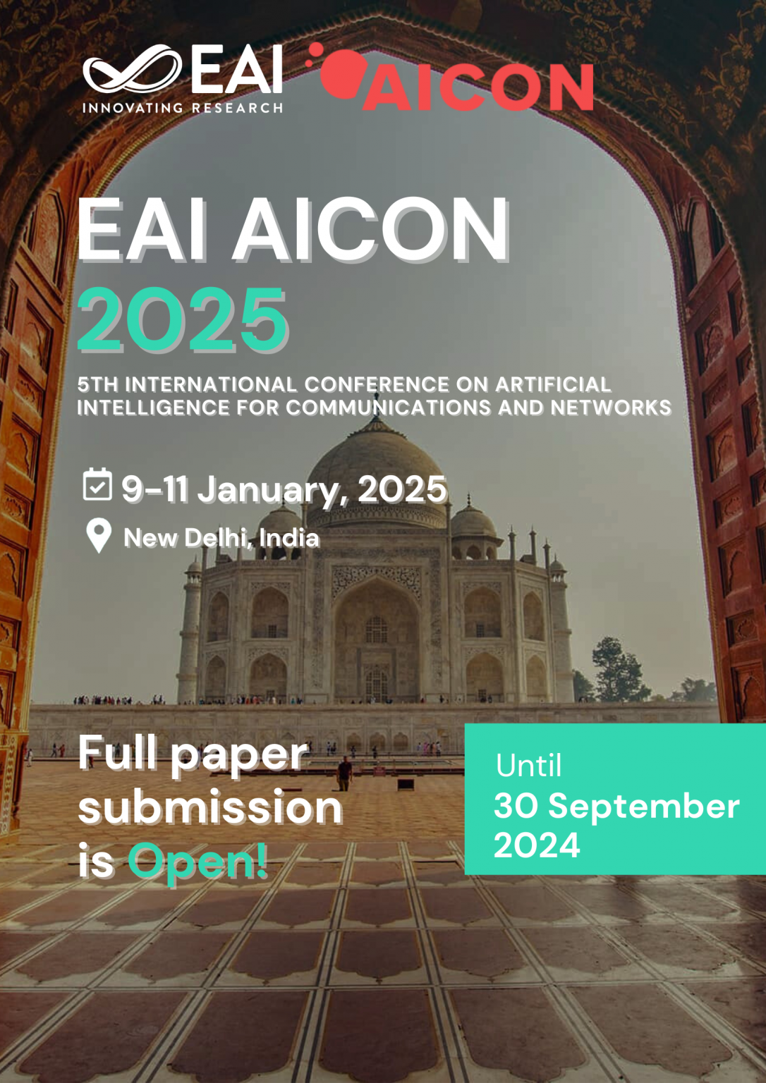 EAI AICON 2025 – International Conference on Artificial Intelligence ...